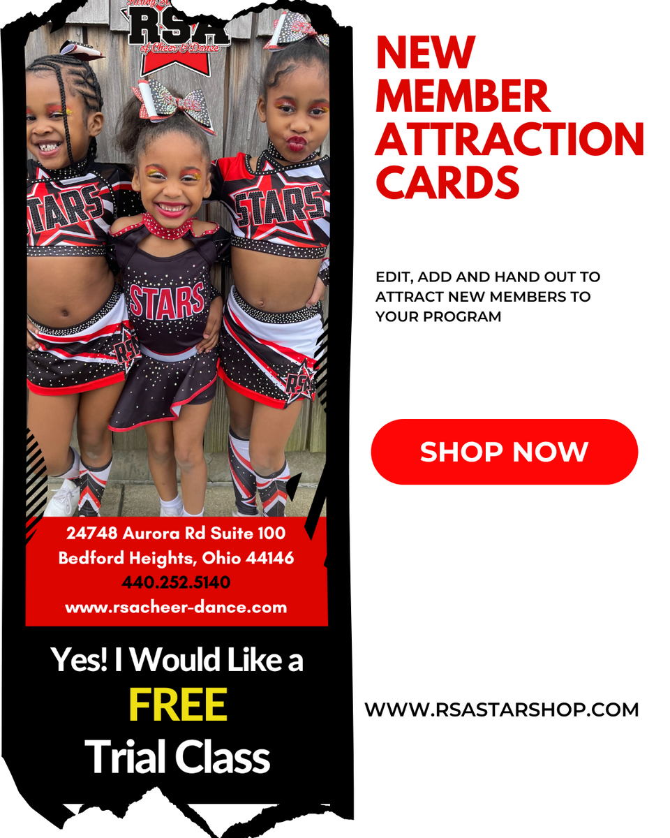 New Member Attraction Cards – RSA Star Shop
