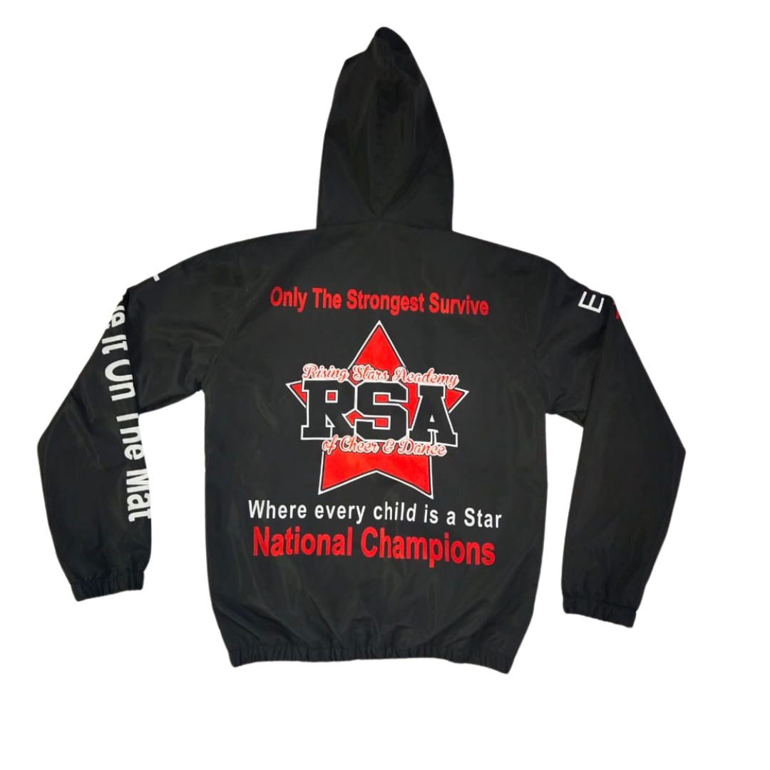 RSA Black Windbreaker Jacket – RSA Star Shop
